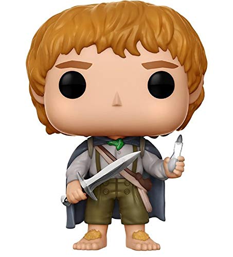 Funko POP Lord of The Rings - Samwise Gamgee Pop Vinyl Figure (Bundled with Compatible Pop Box Protector Case), Multicolored, 3.75 inches