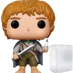 Funko POP Lord of The Rings - Samwise Gamgee Pop Vinyl Figure (Bundled with Compatible Pop Box Protector Case), Multicolored, 3.75 inches