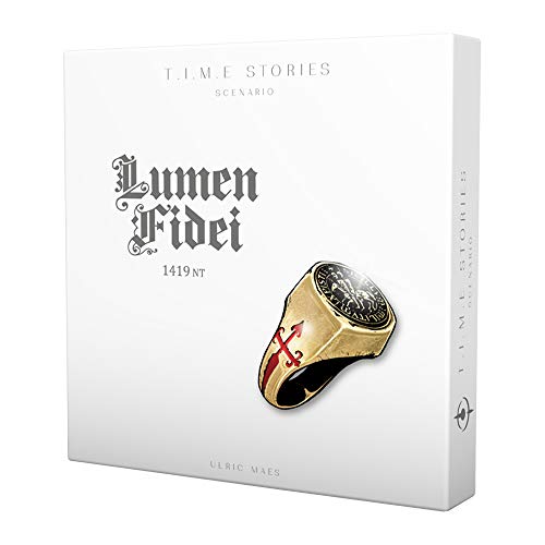 TIME Stories Lumen Fidei EXPANSION - Unravel Mysteries in 15th Century Spain! Cooperative Strategy Game for Kids & Adults, Ages 12+, 2-4 Players, 60 Min Playtime, Made by Space Cowboys