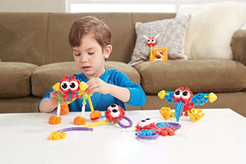 KID K’NEX – Zoo Friends Building Set – 55 Pieces – Ages 3 and Up – Preschool Educational Toy (Amazon Exclusive)