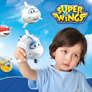 Super Wings - Transforming Astra Toy Figure | Spaceship | Bot | 5” Scale