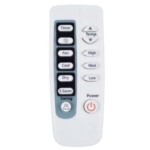 Replacement Samsung Air Conditioner Remote Control ARC-755 DB93-03018V ARC-724 DB93-01433F Works for ARC-755 AW069CB AW069CB/XAA AW06ECB7 AW06ECB7/XAA AW0805B AW0805B/XAA AW0805B/XAC AW0895B