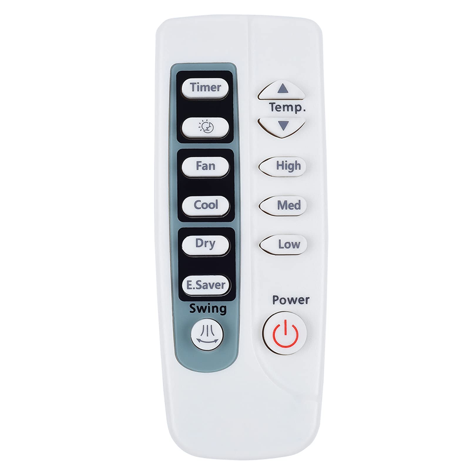 Replacement Samsung Air Conditioner Remote Control ARC-755 DB93-03018V ARC-724 DB93-01433F Works for ARC-755 AW069CB AW069CB/XAA AW06ECB7 AW06ECB7/XAA AW0805B AW0805B/XAA AW0805B/XAC AW0895B