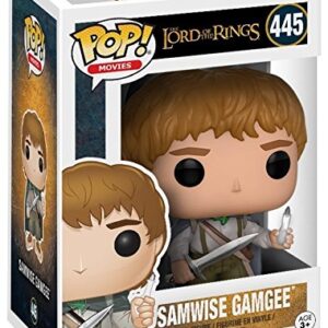 Funko POP Lord of The Rings - Samwise Gamgee Pop Vinyl Figure (Bundled with Compatible Pop Box Protector Case), Multicolored, 3.75 inches