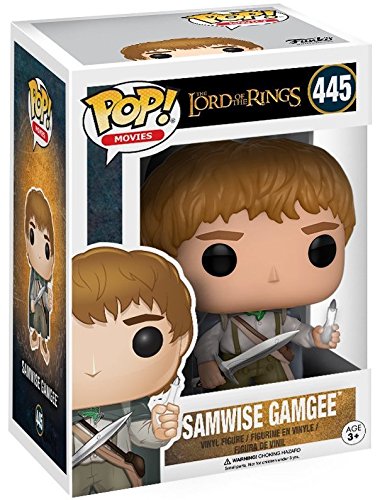 Funko POP Lord of The Rings - Samwise Gamgee Pop Vinyl Figure (Bundled with Compatible Pop Box Protector Case), Multicolored, 3.75 inches