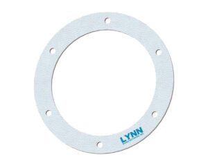 lynn manufacturing pellet stove 6" round gasket, exhaust or combustion blower - single, 2100j