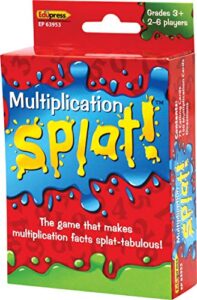 teacher created resources edupress ep63953 math splat game: multiplication