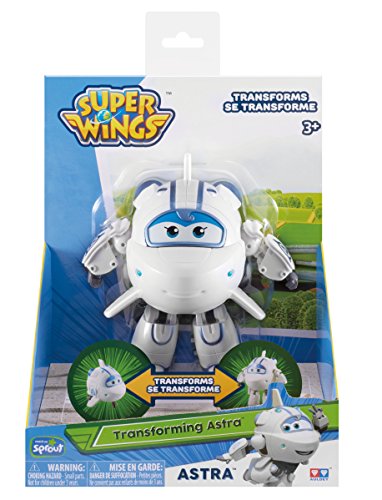 Super Wings - Transforming Astra Toy Figure | Spaceship | Bot | 5” Scale