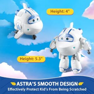 Super Wings - Transforming Astra Toy Figure | Spaceship | Bot | 5” Scale