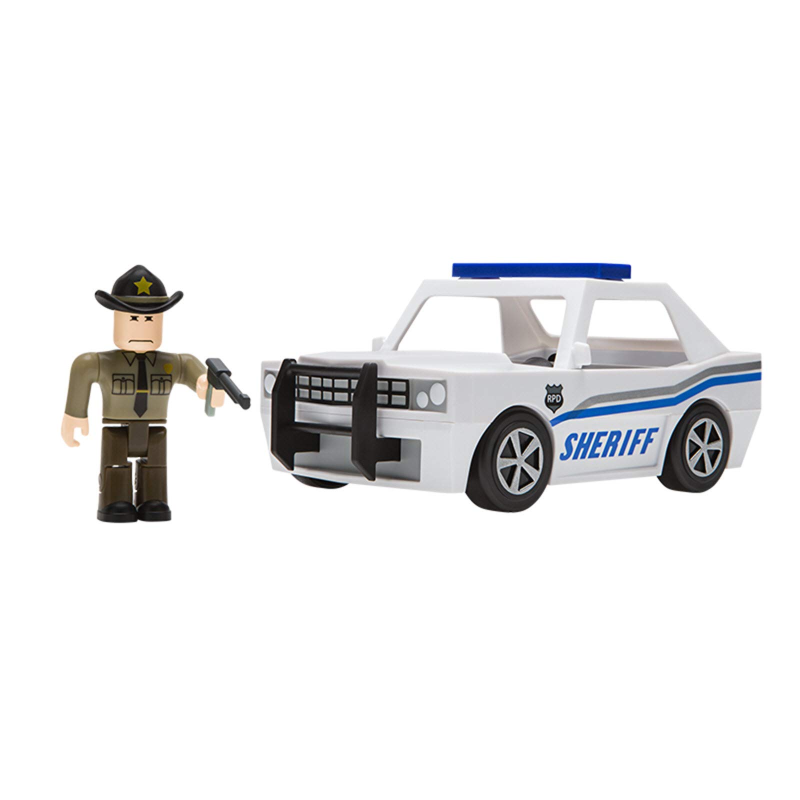 Roblox Action Collection - The Neighborhood of Robloxia Patrol Car Vehicle [Includes Exclusive Virtual Item]