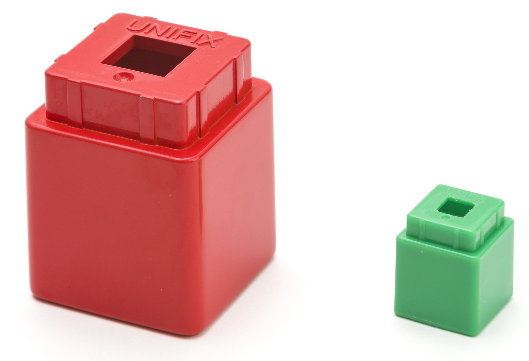 Didax - DD211255 Jumbo Unifix Cubes, Multicolor, Large (Set of 20)