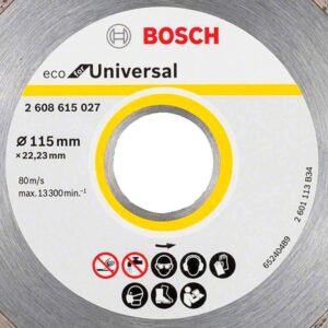 BOSCH 2608615027 Diamond Disc Universal Turbo 230 x 22.33 mm