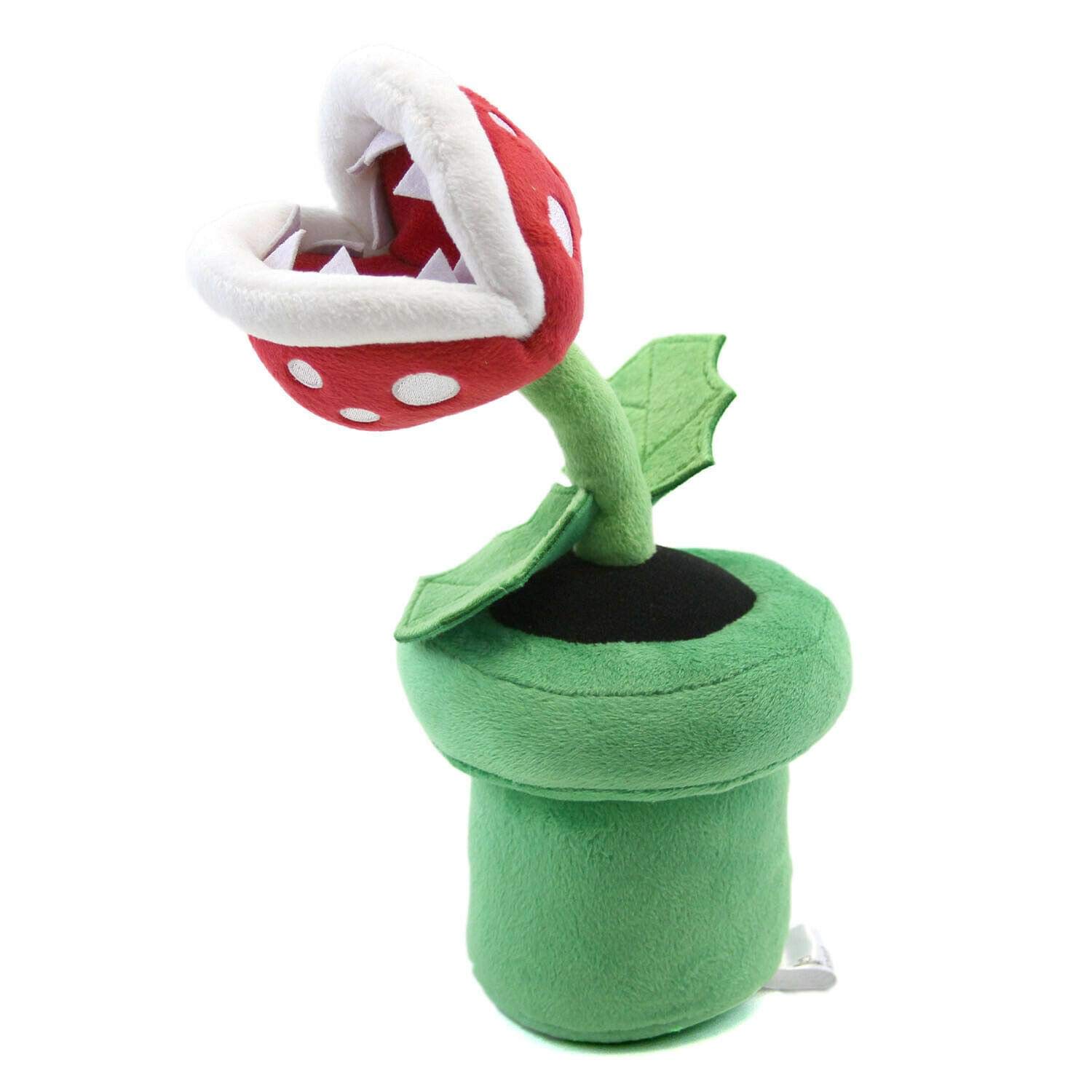 Little Buddy Super Mario All Star Collection 1594 Piranha Plant Stuffed Plush, 9", 156 months to 180 months