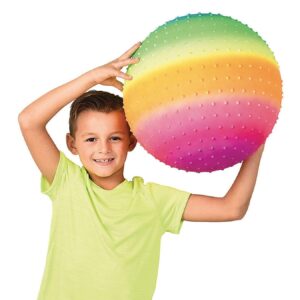 18" rainbow playground ball (1ct)