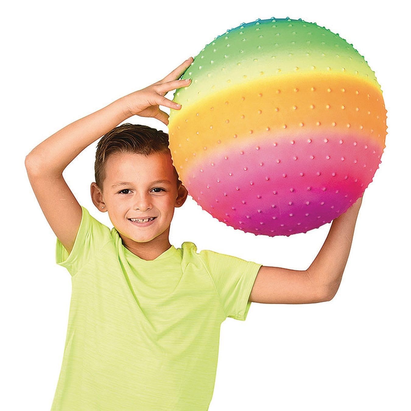 18" Rainbow Playground Ball (1ct)