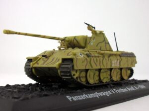 amercom panther tank - panzerkampfwagen v panther 1/72 scale diecast model