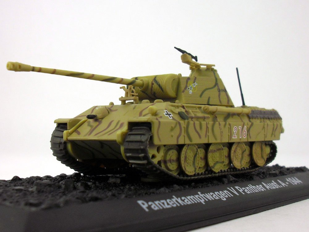 Amercom Panther Tank - Panzerkampfwagen V Panther 1/72 Scale Diecast Model