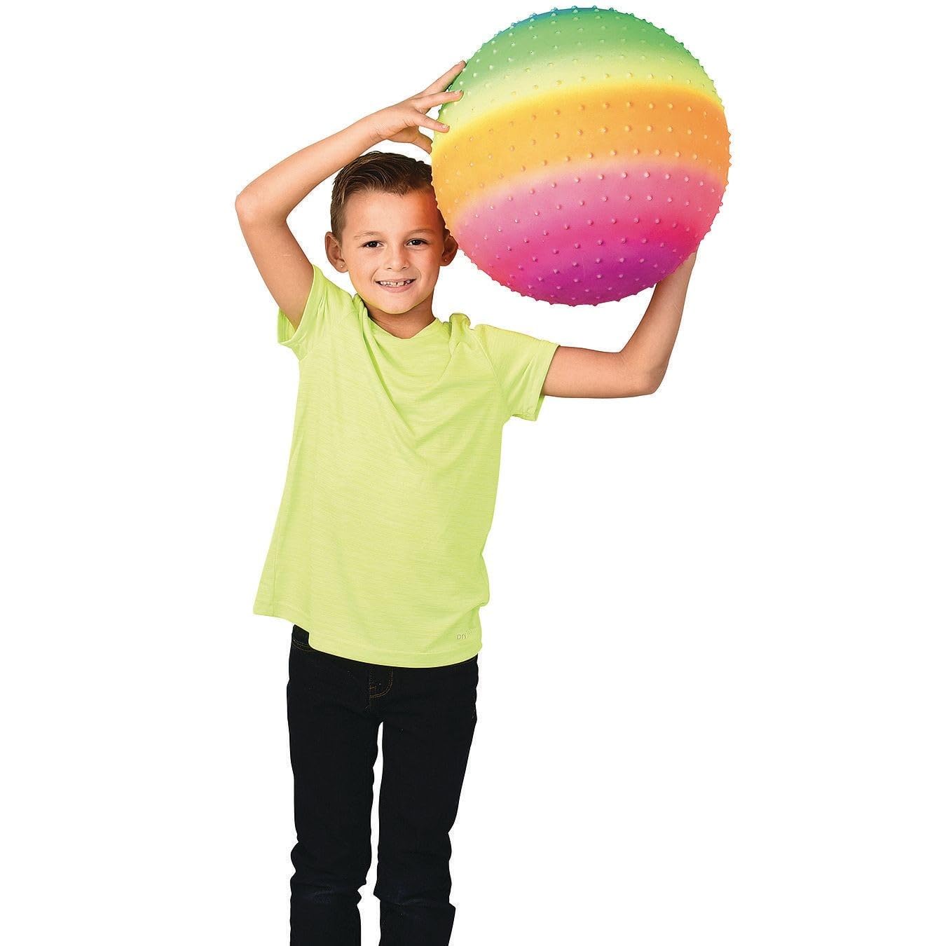 18" Rainbow Playground Ball (1ct)