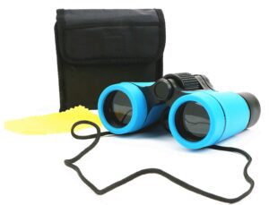 scotamalone kids binoculars shock proof toy binoculars set for age 3-12 years old boys girls bird watching educational learning hunting hiking birthday presents