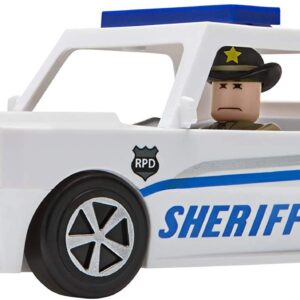 Roblox Action Collection - The Neighborhood of Robloxia Patrol Car Vehicle [Includes Exclusive Virtual Item]