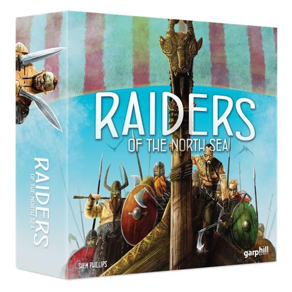 Renegade Game Studios Raiders of The North Sea,Renegade Game Studios Raiders of the North Sea, Ages 12+, 2-4 players, 60 - 80 minutes, Worker placement, Spiel Des Jahres Kennerspiel 2017 Nominee