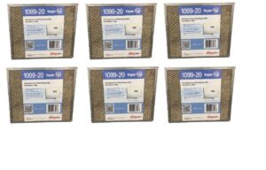 6 pack (case) of generalaire 1099-20, 7047 replacement evaporator filter pads