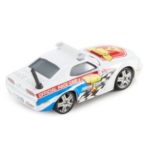 Disney Cars Toys Toys Pat Traxson Die-cast Vehicle, Miniature, Collectible Racecar Automobile Toys Based on Cars Toys Movies, For Kids Age 3 and Older, Multicolor, DXV80