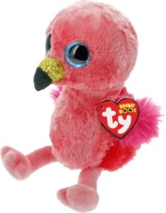 ty beanie boos gilda - pink flamingo reg