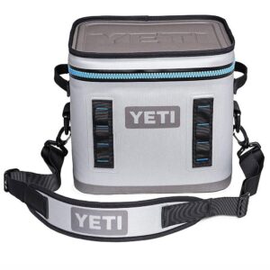 yeti hopper flip 12 soft cooler fog gray one size