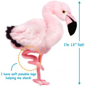 TigerHart Fay The Flamingo - 13 Inch Stuffed Animal Plush