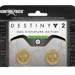 KontrolFreek Destiny 2 CQC Signature Edition for Xbox One Controller | Performance Thumbsticks | 2 Mid-Rise | Gold