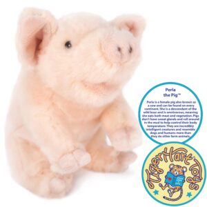 TigerHart Perla The Pig - 10 Inch Stuffed Animal Plush Piglet