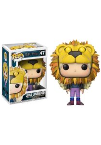 funko pop movies: harry potter - luna lovegood w/lion head collectable figure