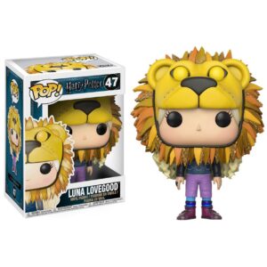 Funko Pop Movies: Harry Potter - Luna Lovegood W/Lion Head Collectable Figure