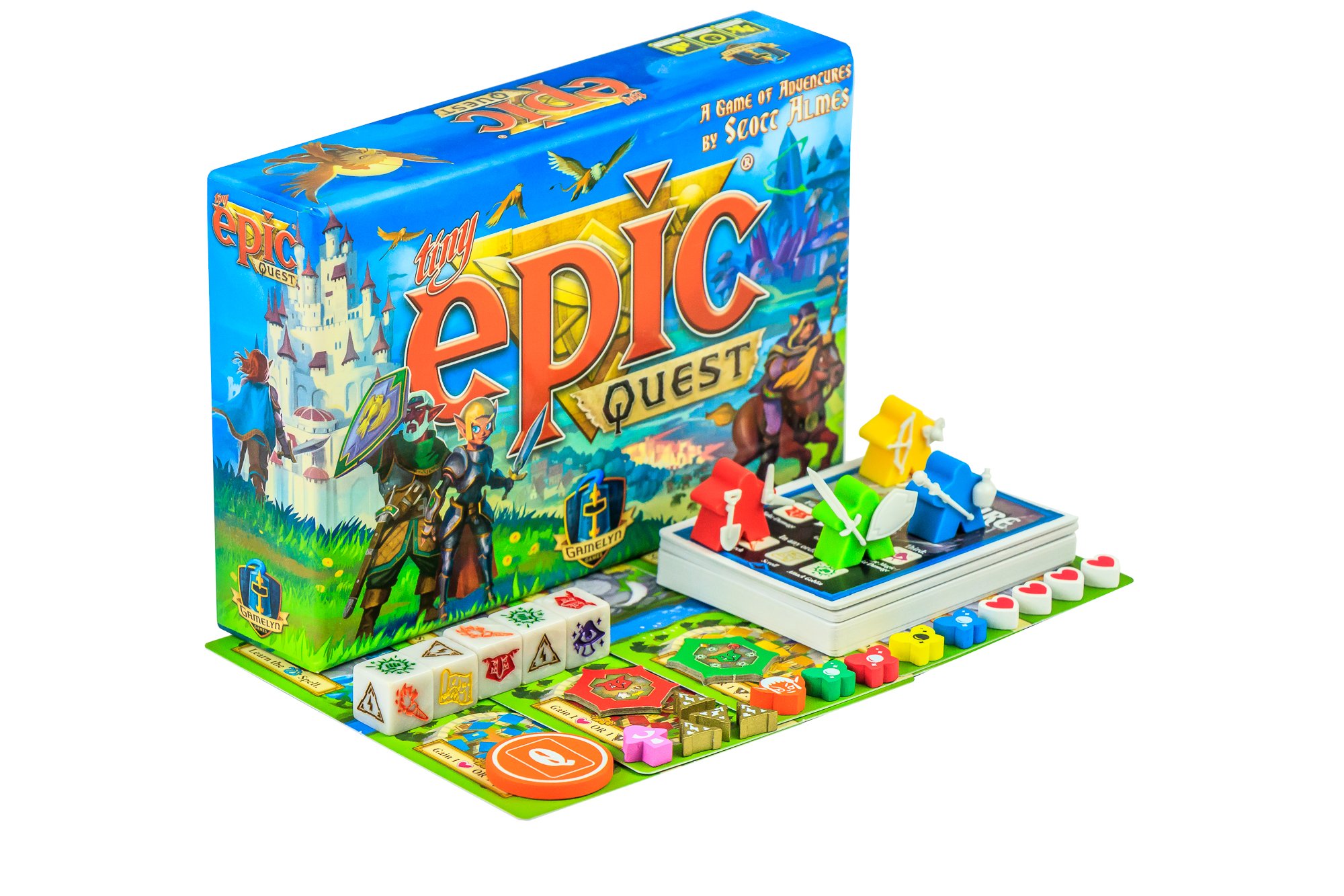 Gamelyn Games Tiny Epic Quest Fantasy Board Game: A Small Box Adventure