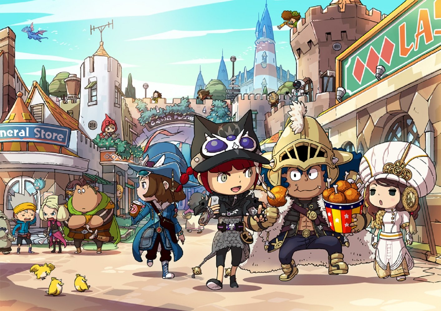 Snack World Trejarers