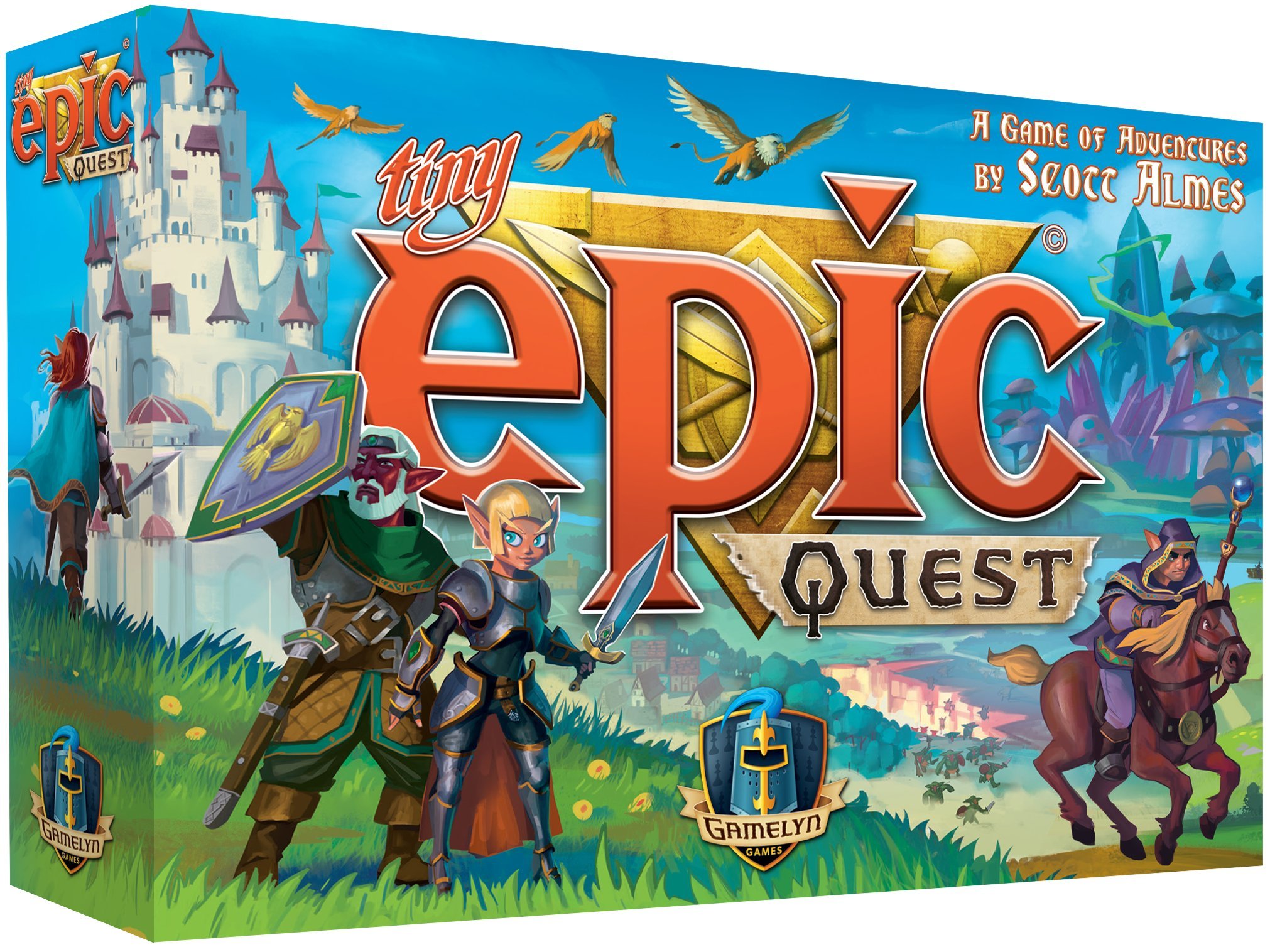 Gamelyn Games Tiny Epic Quest Fantasy Board Game: A Small Box Adventure