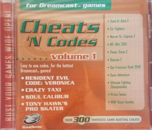 import enabler for pal and japanese games & game shark cheats 'n codes for sega dreamcast games