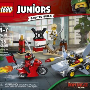 LEGO Juniors Shark Attack 10739 Building Kit (108 Piece)