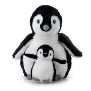 The Petting Zoo Softee Penguin Stuffed Animals, Mom and Baby, Gifts for Kids, Penguin Plush Toy 12 inches