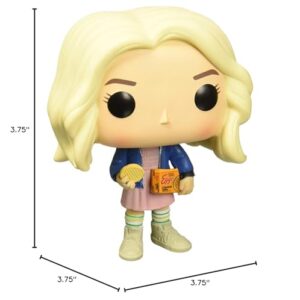 Funko POP [Stranger Things] - Eleven in Wig with Eggos Limited Edition Chase Pop! Vinyl Figure (Bundled with Compatible Pop Box Protector Case), Multicolor, 3.75 inches