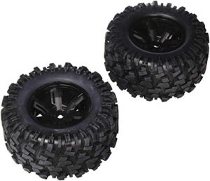 traxxas 7772x pre-assembled x-maxx wheels & tires (8s-rated) vehicle