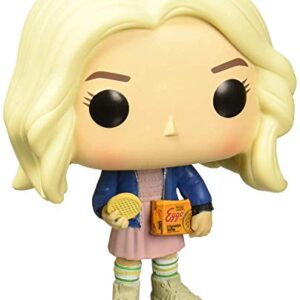 Funko POP [Stranger Things] - Eleven in Wig with Eggos Limited Edition Chase Pop! Vinyl Figure (Bundled with Compatible Pop Box Protector Case), Multicolor, 3.75 inches