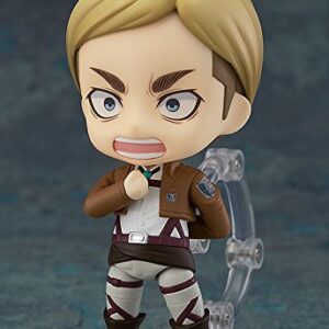 Good Smile Attack On Titan Commander Erwin Smith Nendoroid Action Figure