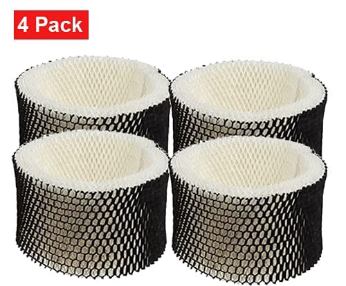 AQUA GREEN HWF62 Humidifier Filter (4 Pack) Compatible with Holmes HWF62 Replacement Filter A