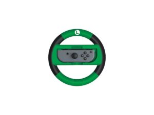 hori nintendo switch mario kart 8 deluxe wheel (luigi version) officially licensed by nintendo - nintendo switch