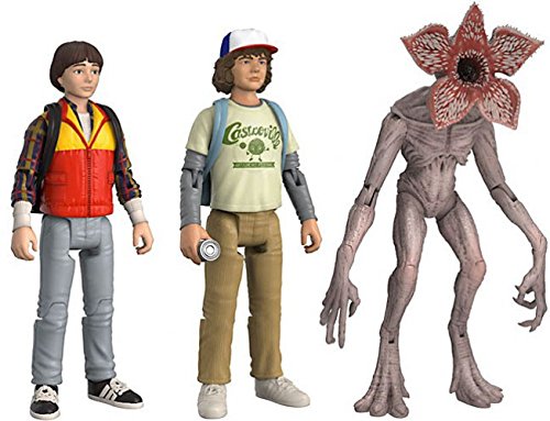 Funko Action Figure: Stranger Things 3 Pack - Pack 2, Will, Dustin, and Demogorgon Collectible