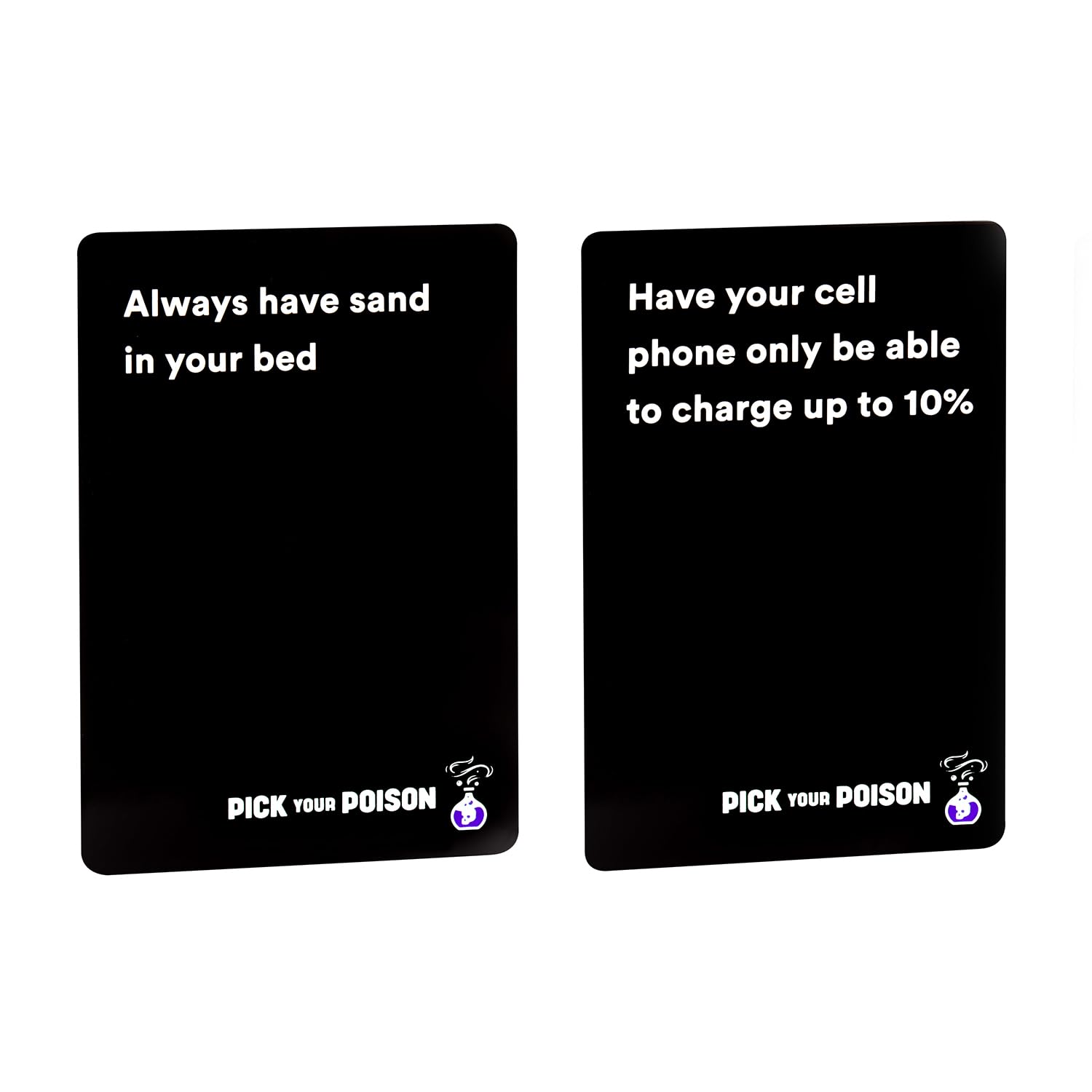 Pick Your Poison Party Game - The “What Would You Rather Do?” Family Card Game - for Kids, Adults, and Families, Great for a Halloween Party or a Fun Game Night with Friends