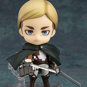 Good Smile Attack On Titan Commander Erwin Smith Nendoroid Action Figure