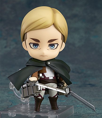 Good Smile Attack On Titan Commander Erwin Smith Nendoroid Action Figure